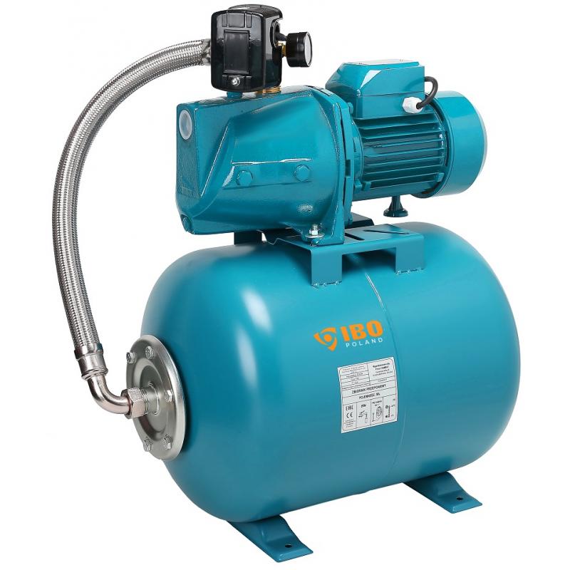 Zestaw hydroforowy JSW 150 230V IBO hydrofor 50L